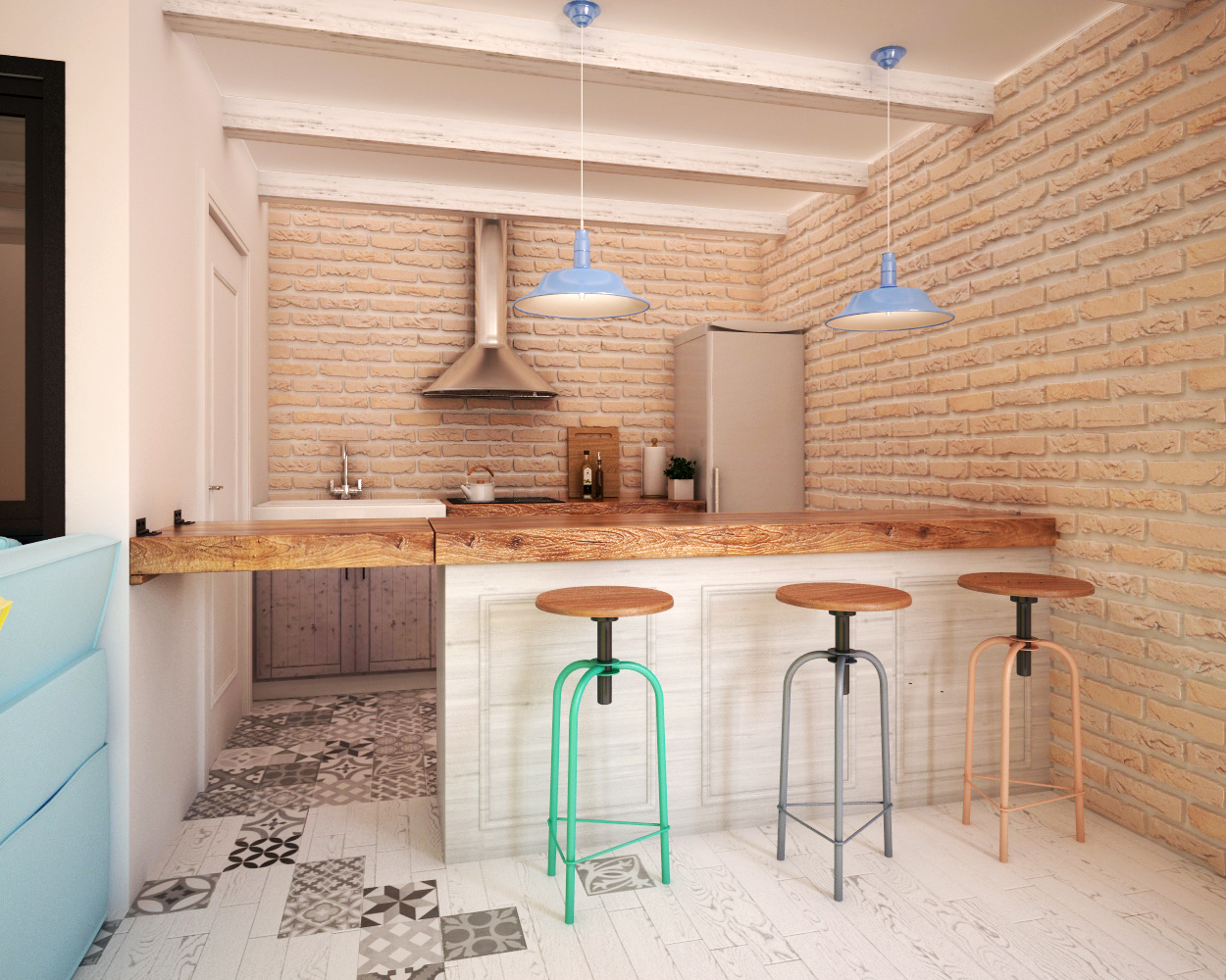 ¿Cocina abierta o cerrada? - Diseñarte 3D